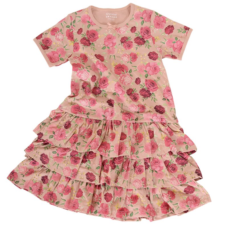 Kjole til piger fra Krymmel børnetøj. Shop Udsalg HER!